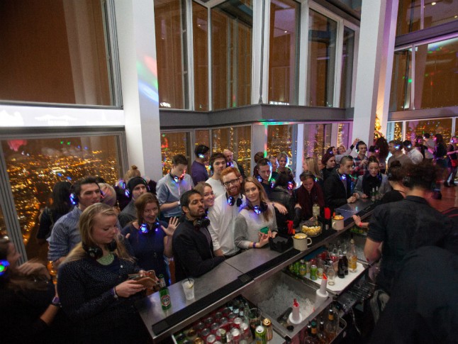Silent Disco at The Shard - A Guide To London City